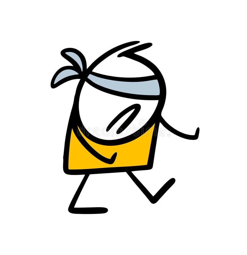 Unfortunate Stickman Stock Illustrations – 359 Unfortunate Stickman ...