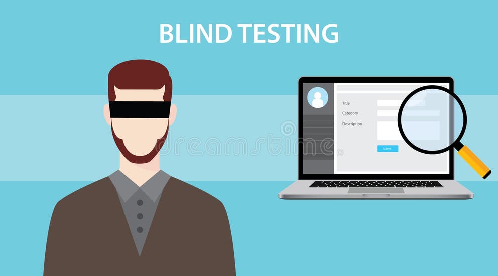 Blind Testing Stock Illustrations – 197 Blind Testing Stock ...