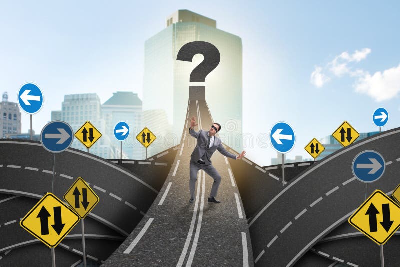 Businessman on the Road To Wealth Stock Photo - Image of path, banking ...