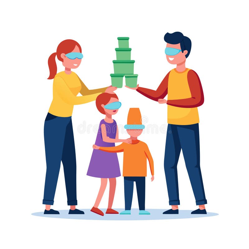 Blindfolded Family Game: a Fun Family Activity Promoting Trust and ...