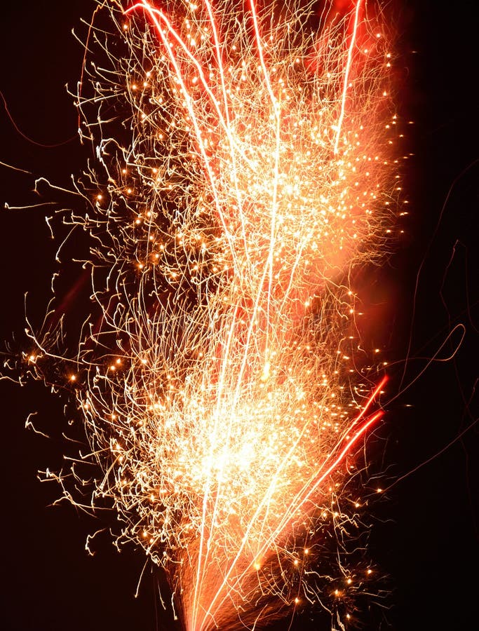 Gold firework stock photo. Image of firework, tadah - 114009508
