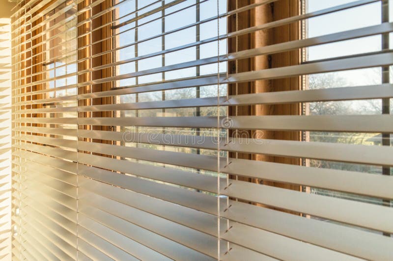 Wooden blinds stock photo. Image of lines, background - 16072492