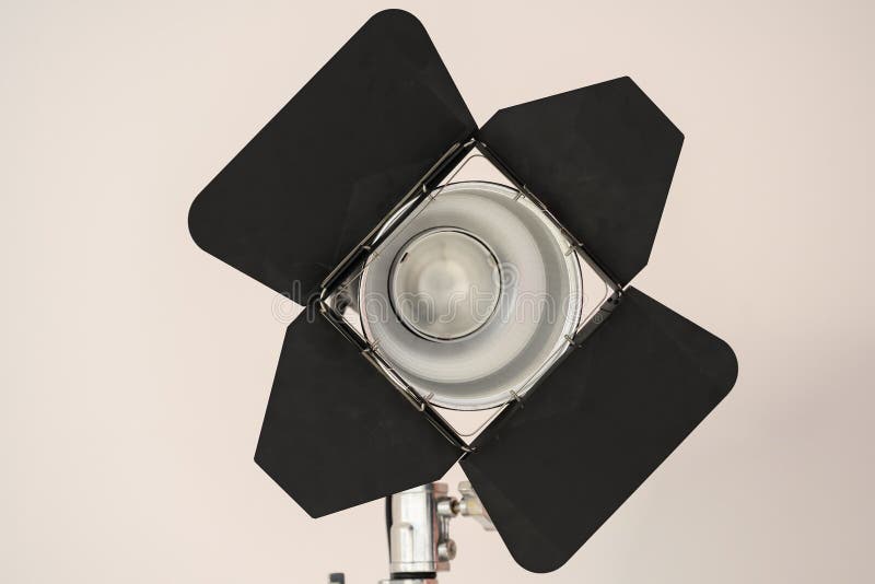 Blinds for Studio Light Sourcefor Video or Photo Shooting Stock Image ...
