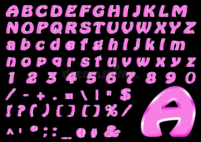 Cute Black Polka Dots 3D English Alphabet Letters Set. Vector LOL Girly ... Cute Black Polka Dots 3D English Alphabet Letters Set. Vector LOL Girly ...