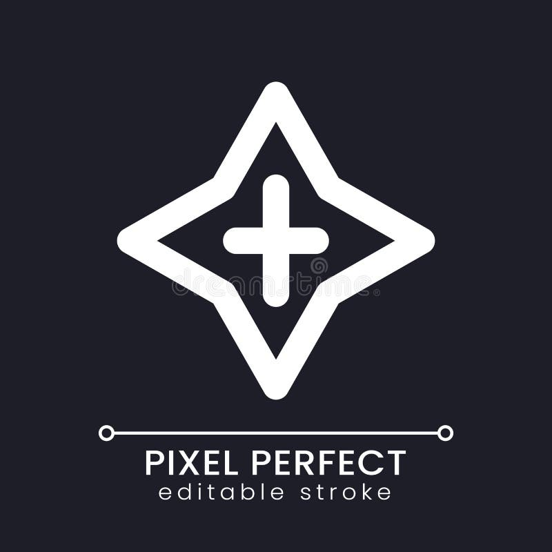 Blink Transition Pixel Perfect White Linear Ui Icon for Dark Theme ...