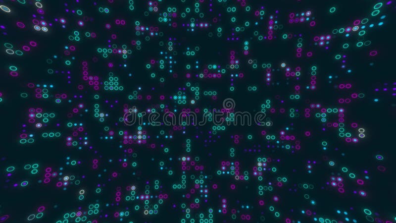 Blinking Dots Connectivity and Connections Modern Looped Animated ...