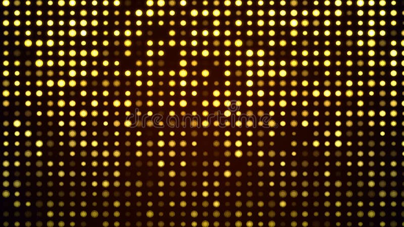 Blinking LED Screen Lights in Loop Stock Video - Video of retro, city ...