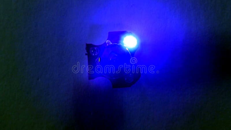 Blinking Lights from Above Blue Yellow Red Stock Video - Video of ...