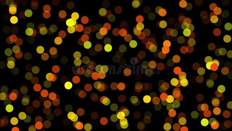 Blinking Lights Background for Stunning Visuals Bokeh Effect Stock ...