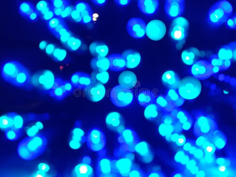 Blinking Neon Lights with Blurry Effect Stock Image - Image of holiday ...