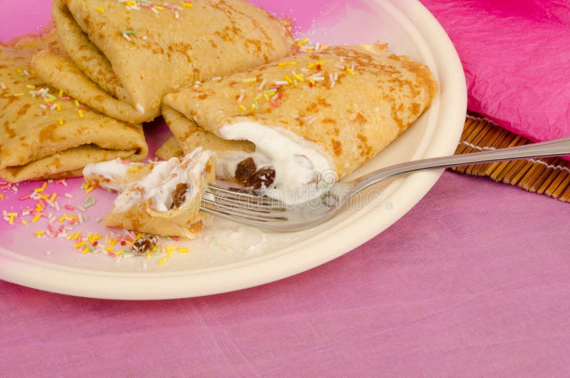 Blinchik stock photo. Image of wrap, cuisine, horizontal - 37129092