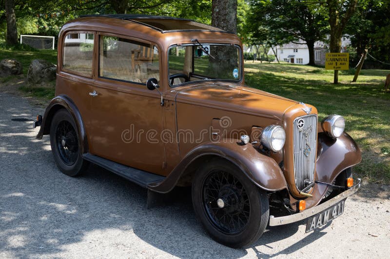 Austin Seven Parked in Blisland Cornwall on June 13, 2023 Editorial ...