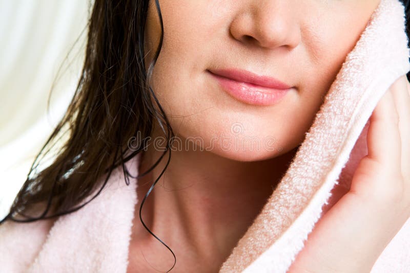 Girl Drying Herself Up Stock Photos - Free & Royalty-Free Stock Photos ...