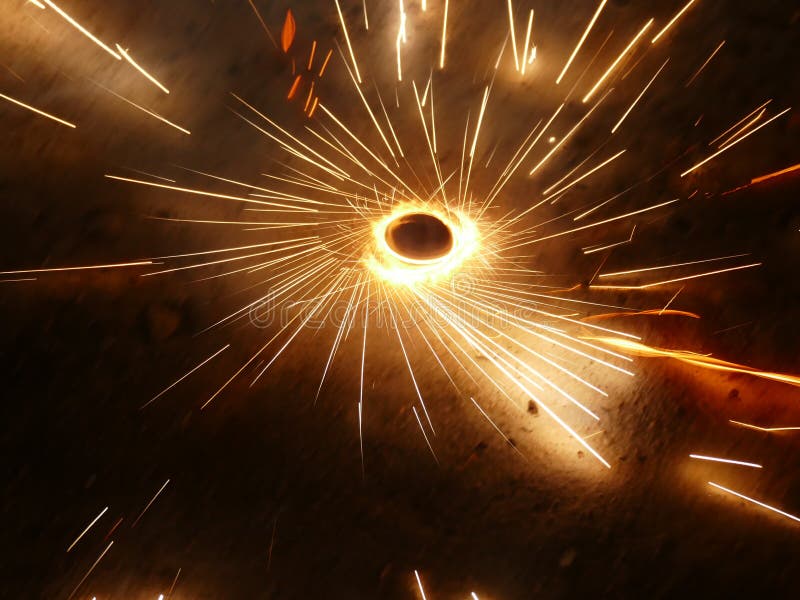 Fire Crackers in Night Time Stock Photo - Image of light, night: 249752360