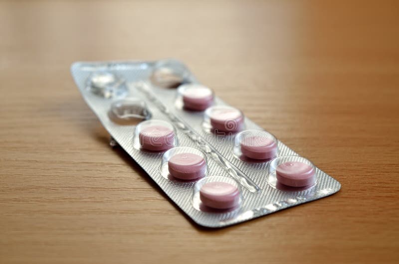 Blister Medicaments Tablet Form Table Stock Photos - Free & Royalty ...