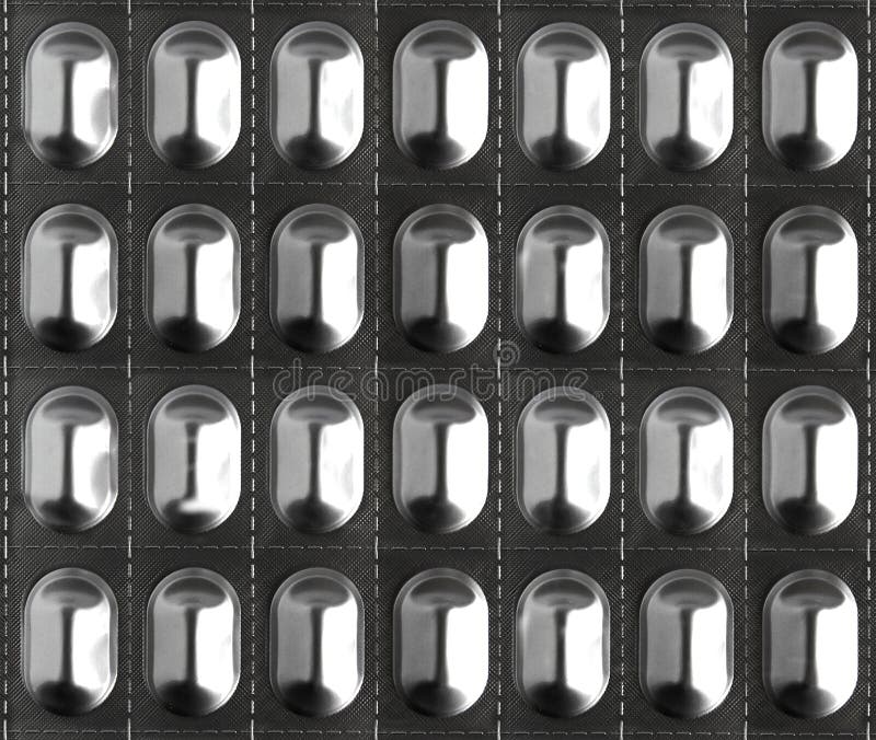 Blister pack as a texture stock photo. Image of plant - 81998448