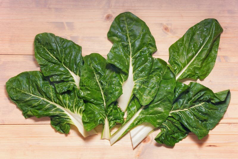 Balkan Cuisine. Blitva Chard Leaves - Popular Leafy Vegetables. White ...