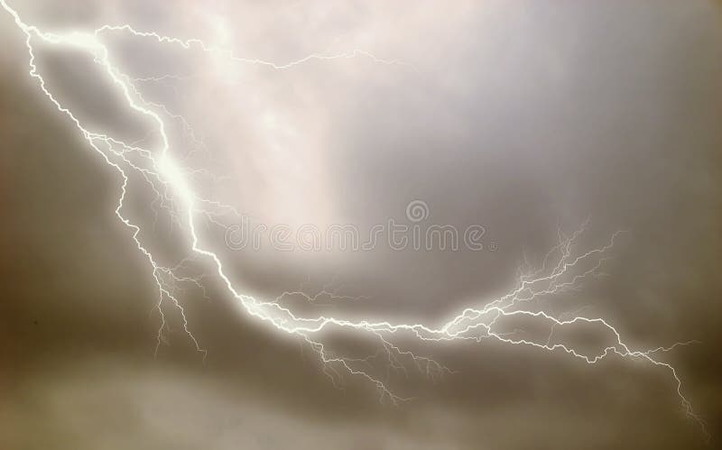 Moln med blixt arkivfoto. Bild av mörkt, stöt, natur - 49089474