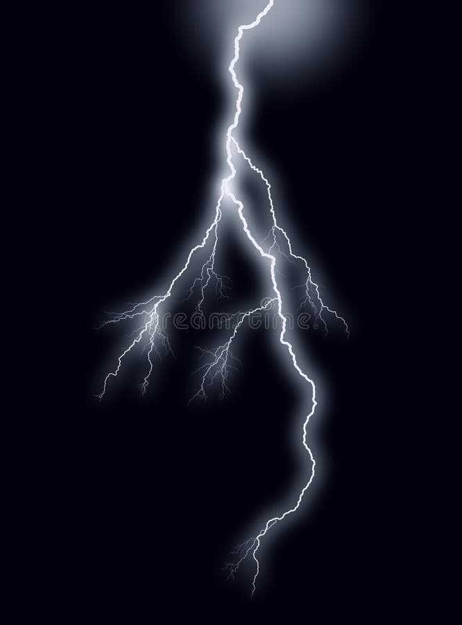 Skyoklarheter Och Stormblixt Stock Illustrationer - Illustration av ...