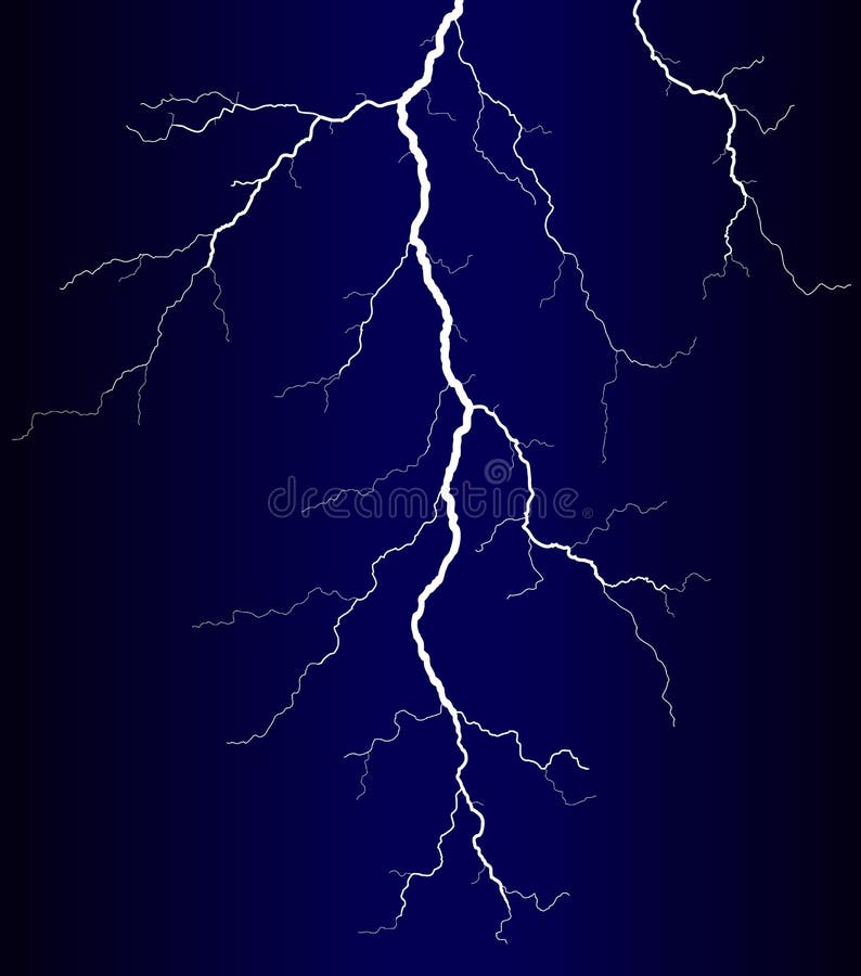 Blixt vektor illustrationer. Illustration av farligt, kraft - 2723370