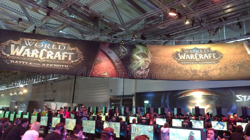 Gamescom 2018 Cologne Germany Blizzard Editorial Stock Photo - Image of ...