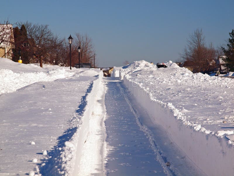 Blizzard in the Town editorial photo. Image of snow, storm - 18273611