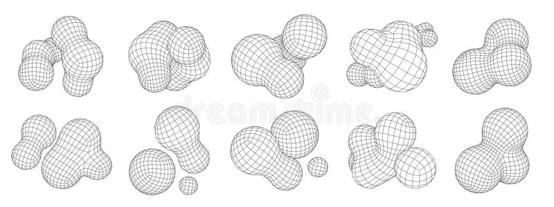 Polygonal Sphere Design Abstract Vector Illustration Stock ...
