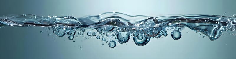 A Blob of Liquid Water, Like Elongated Bubble-like Flying in the Air ...