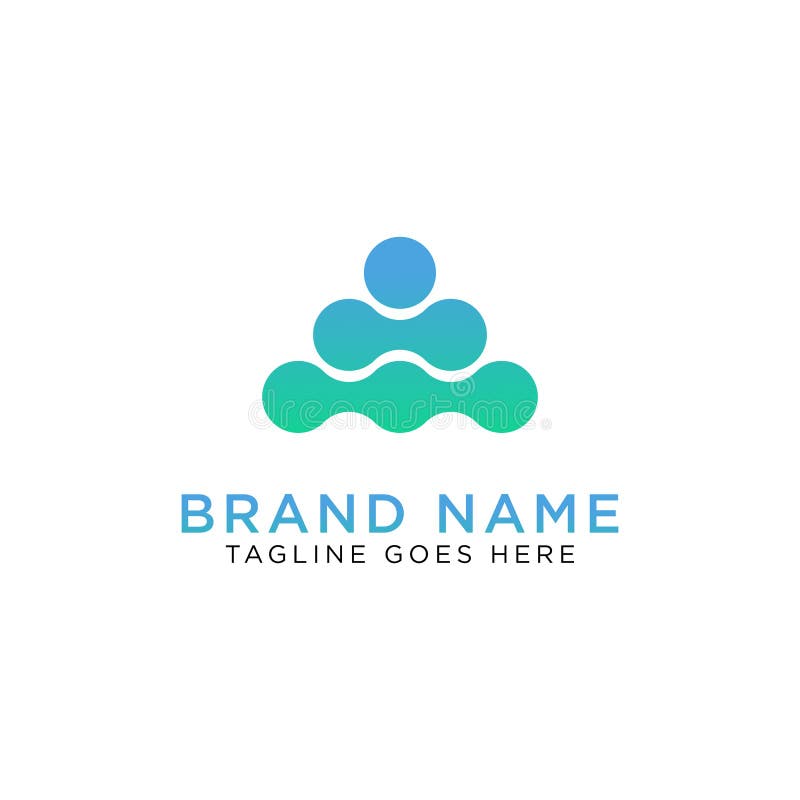 Blob Logo Design. Vector Illustration Stock Vector - Illustration of ...