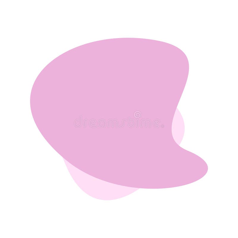 Blob Organic Shape for Copy Space. Abstract Fluid Wave Shape for ...
