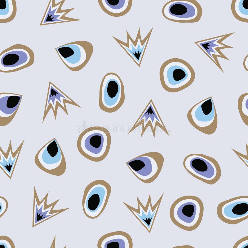 Blob Seamless Pattern. Abstract Surface Design of Blobs, Blotches ...