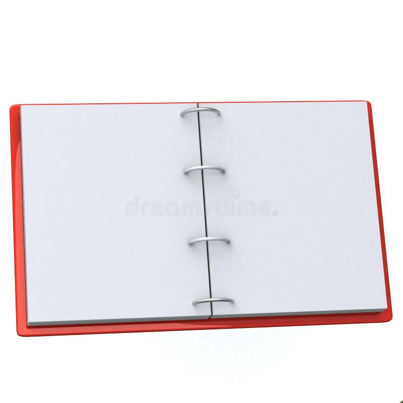 Bloc Blanc 3d De Papier De Note Illustration Stock - Illustration du ...