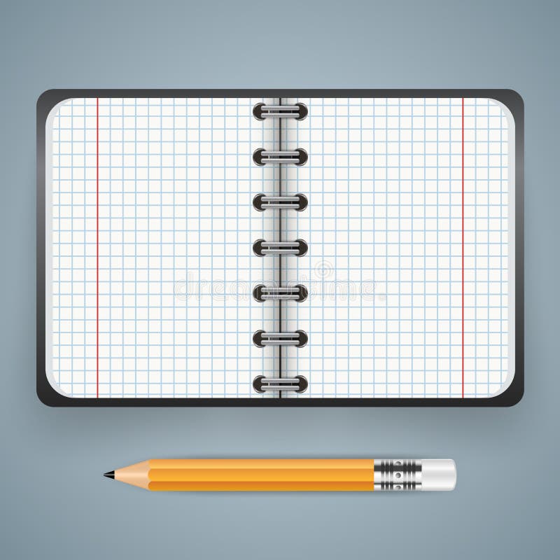 Bloc-notes, Icône De Notebok Infographic Abstrait Illustration de ...