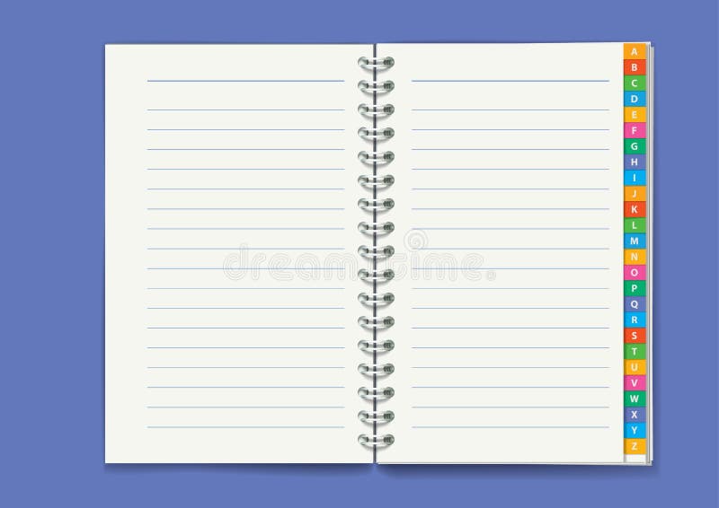 Bloc-notes Illustration De Vecteur Illustration de Vecteur ...