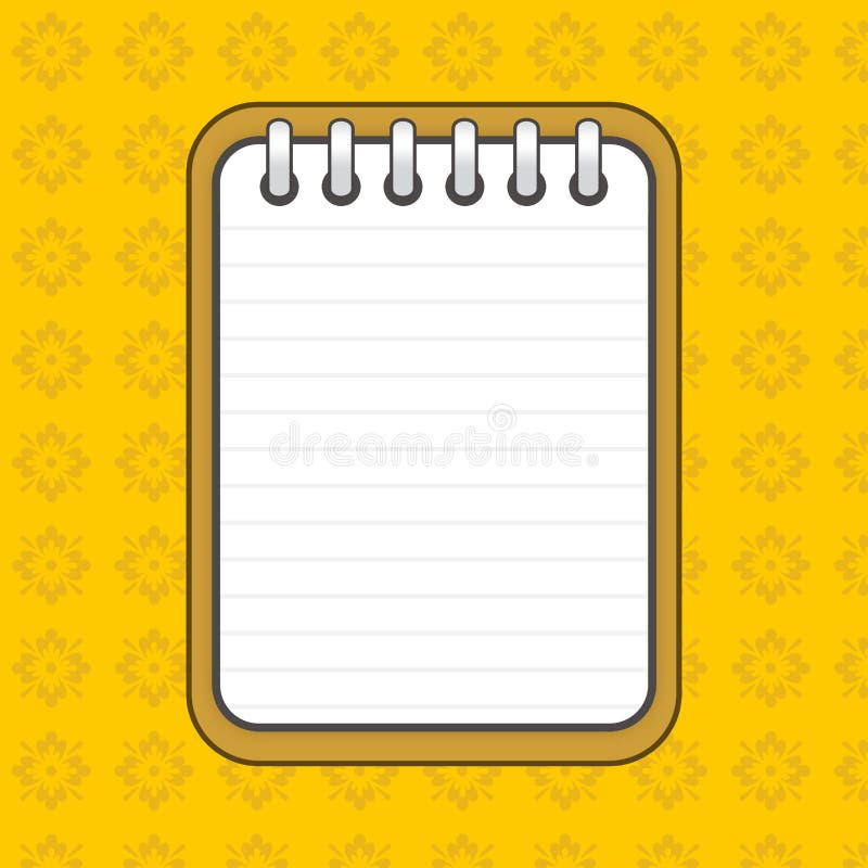 Blocco note illustrazione di stock. Illustrazione di note - 2517747