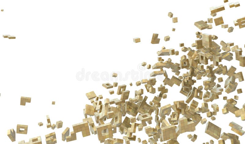 Block Abstract stock illustration. Illustration of construction - 23062809