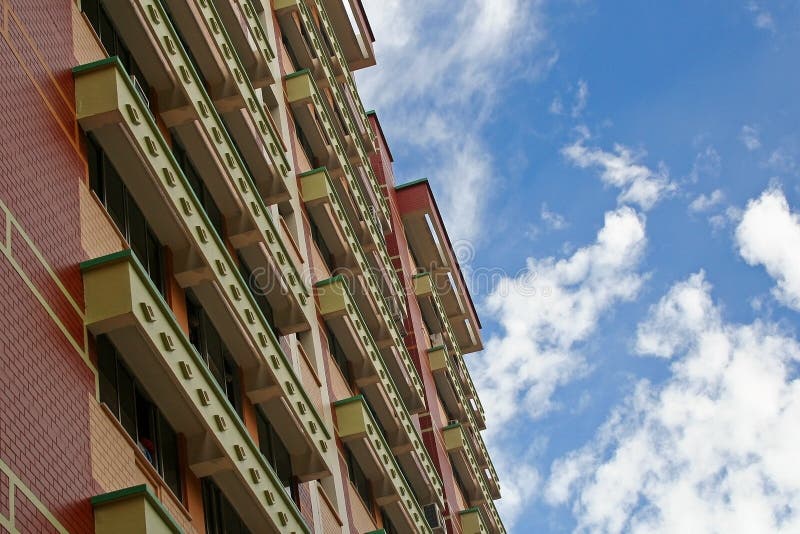 Block of apartments stock photo. Image of block, buildings - 4061468
