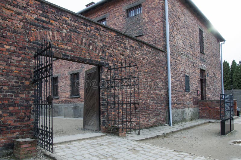 Block 11 in Auschwitz Concentration Camp Editorial Stock Photo - Image ...