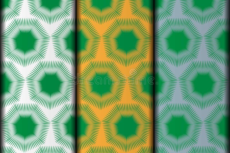 Block Batik Style Vector Eps Pattern Design. Stock Illustration ...