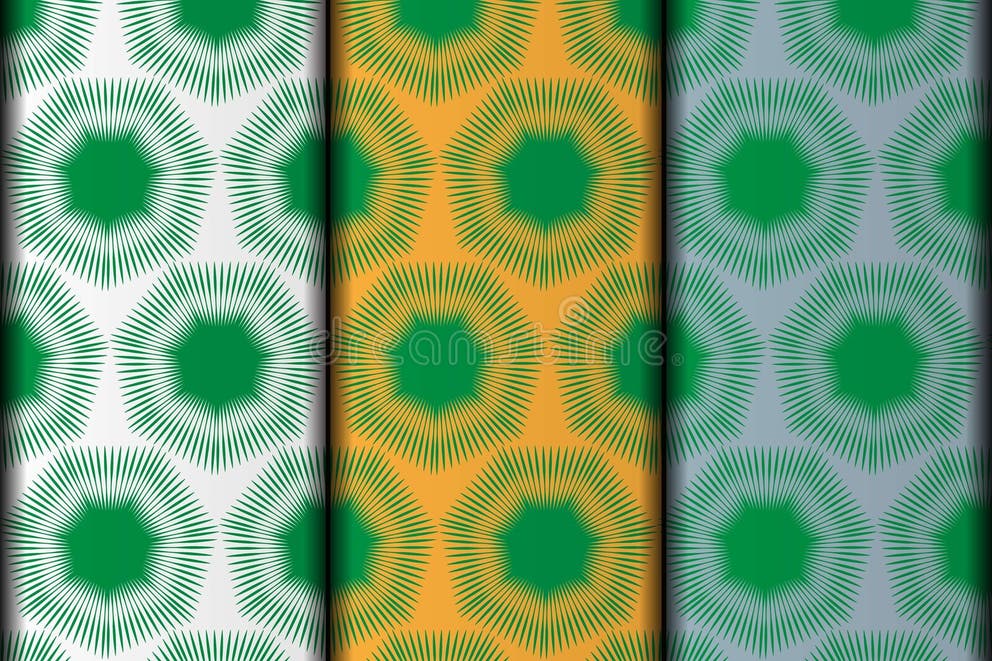 Block Batik Style Vector Eps Pattern Design. Stock Illustration ...