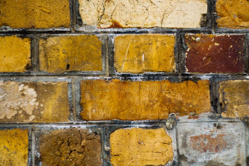 Block Bricks Wall with Multiple Colors. Stock Illustration ...