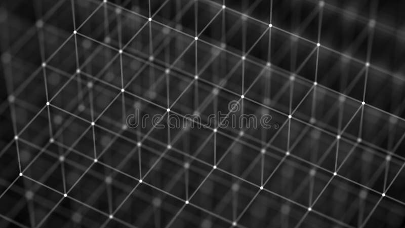 Block Chain Concept. Network Connection. 3D Rendering. Big Data ...