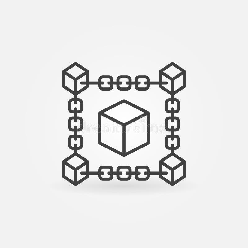 Blockchain Technology Icon. Vector Block Chain Symbol Stock Vector ... Blockchain Technology Icon. Vector Block Chain Symbol Stock Vector ...
