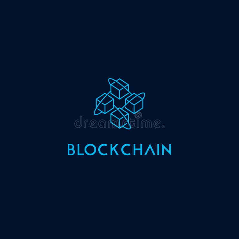 Block Chain Cube Logo Stock Illustrations – 1,152 Block Chain Cube Logo ...