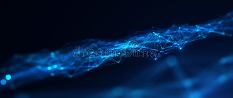 Block chain network stock illustration. Illustration of chain - 161207176