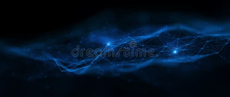 Block chain network stock illustration. Illustration of chain - 161207176