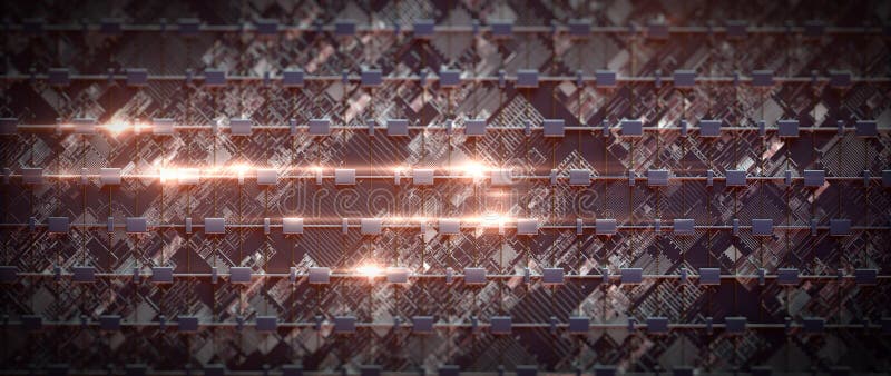 Block chain network stock illustration. Illustration of chain - 161207176