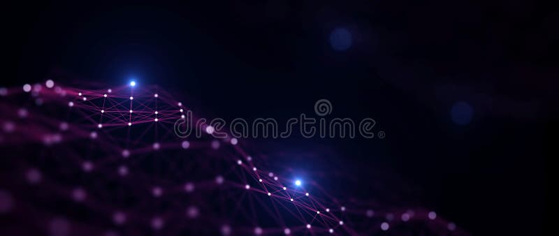 Block chain network stock illustration. Illustration of chain - 161207176