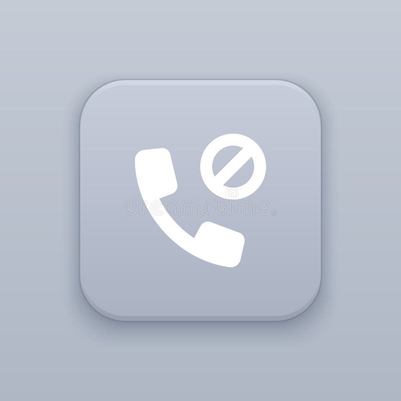 Block a Contact Button, Best Vector Stock Vector - Illustration of ...