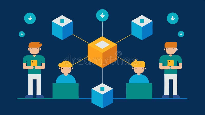 Block Creation a Graphical Representation of a Block Being Added To a ...